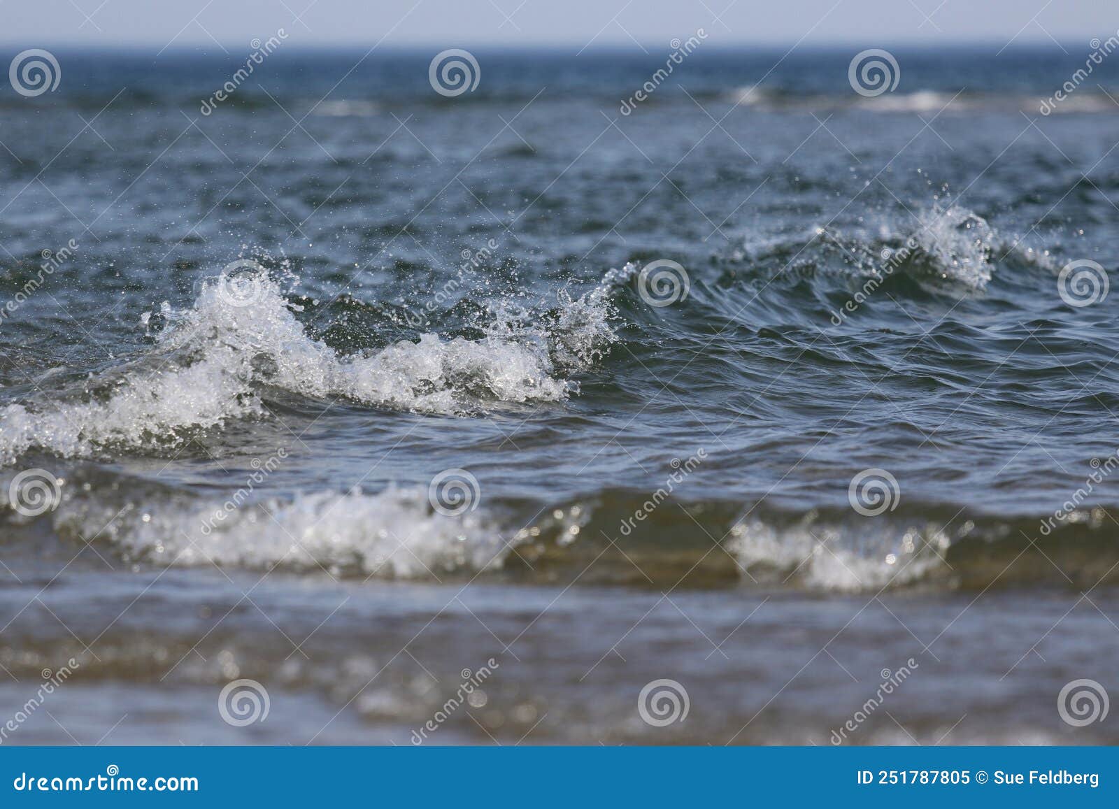 Dancing summer wave splash stock image. Image of shore - 251787805