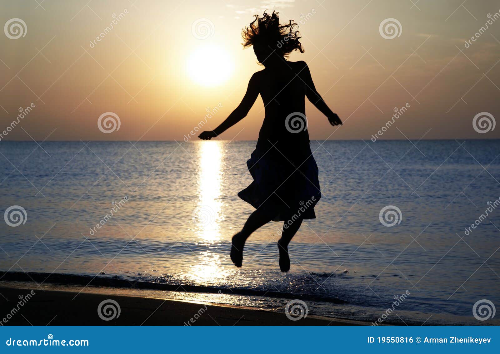 Dancing with sunset stock photo. Image of colorful, horizontal - 19550816