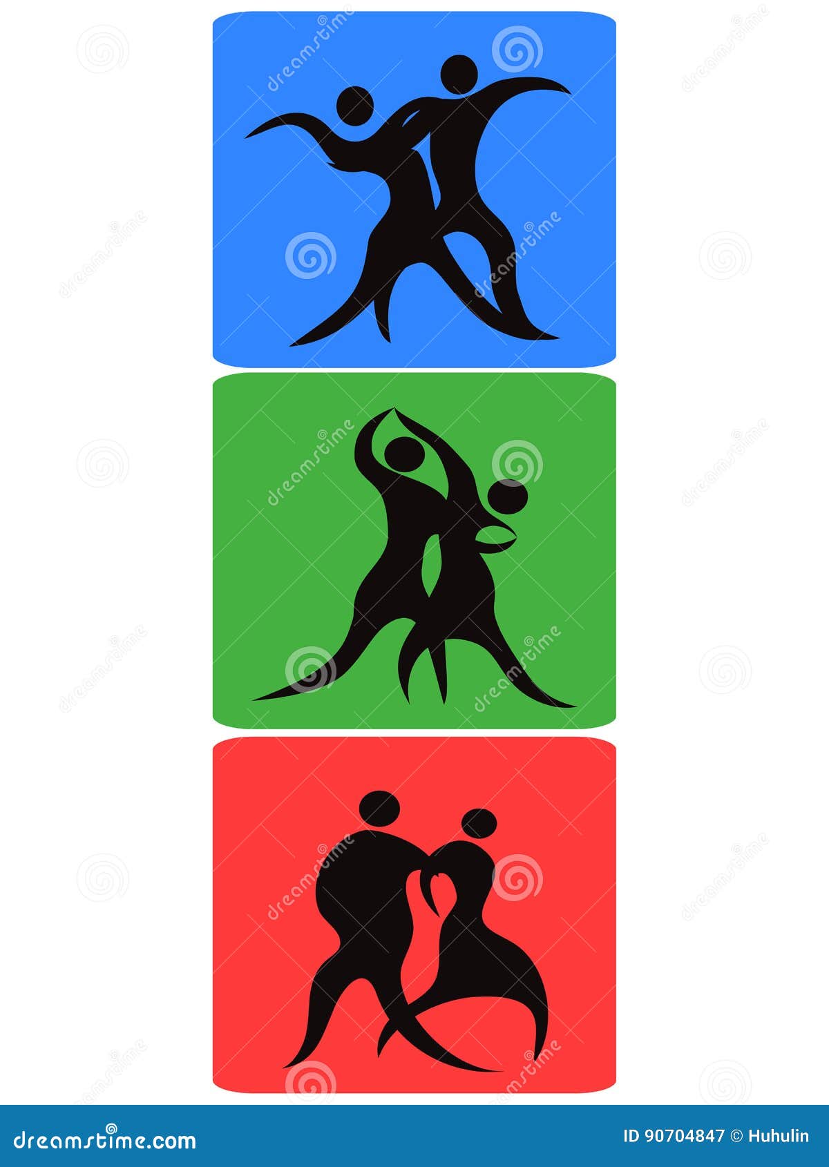 Dancing symbol buttons stock vector. Illustration of color - 90704847