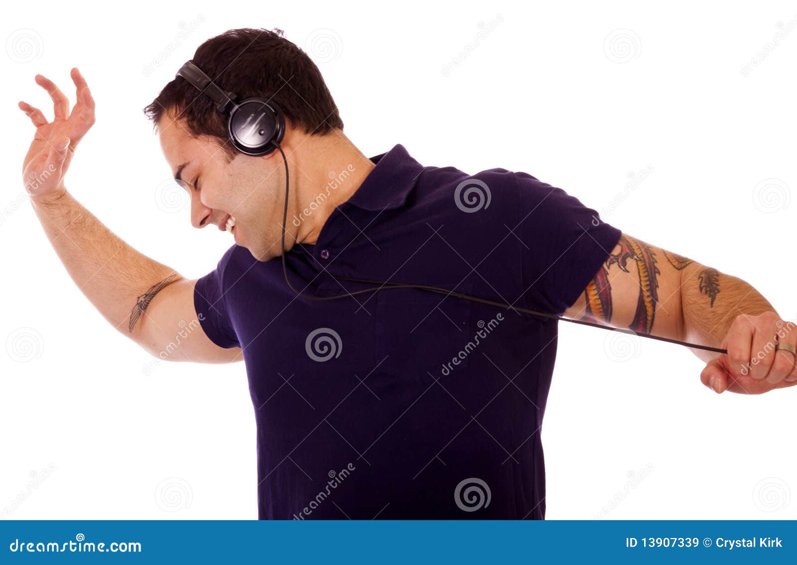 Dancing to music stock image. Image of smile, adult, listening - 13907339
