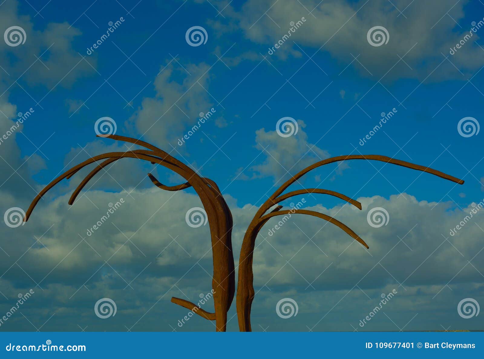 Dancing Waves, an Impressive Piece of Art by Patrick Steen Stock Image ...