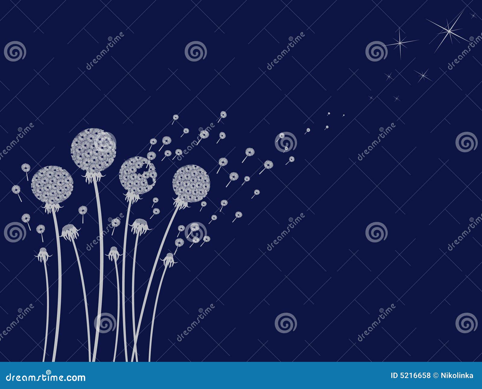 Dandelion Star Stock Illustrations – 539 Dandelion Star Stock ...