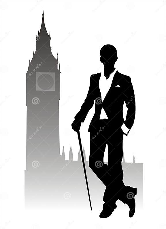 Dandy stock illustration. Illustration of perfection, outline - 2174764