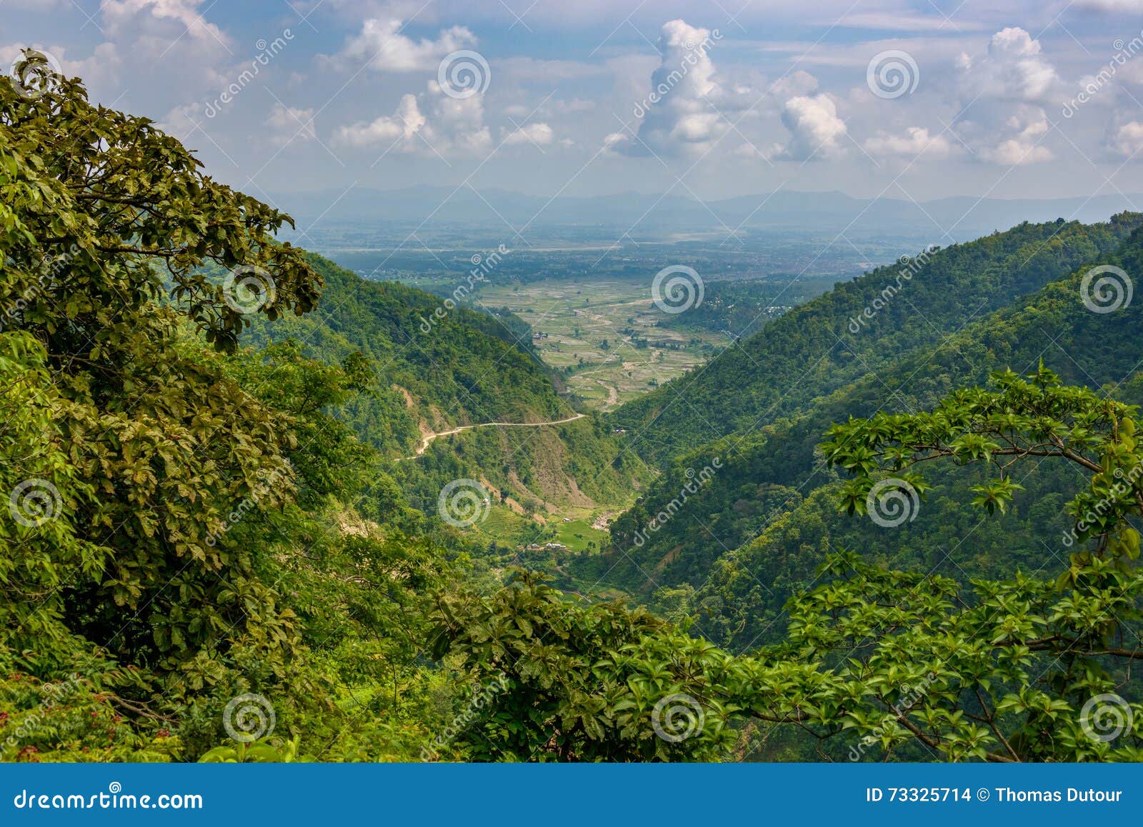 Dang valley in Nepal stock photo. Image of grass, asia - 73325714