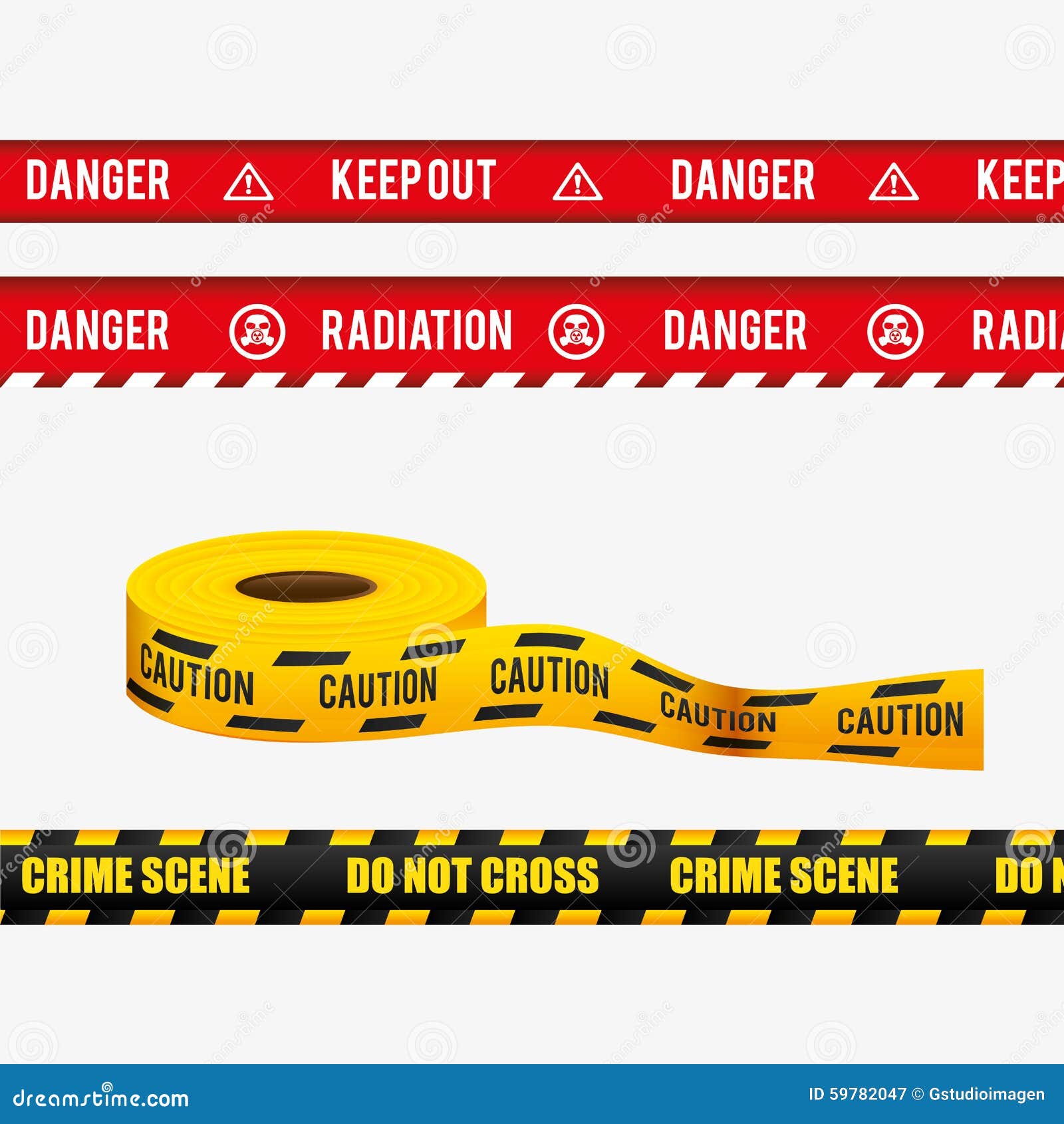 Danger advertising design. stock vector. Illustration of construction ...