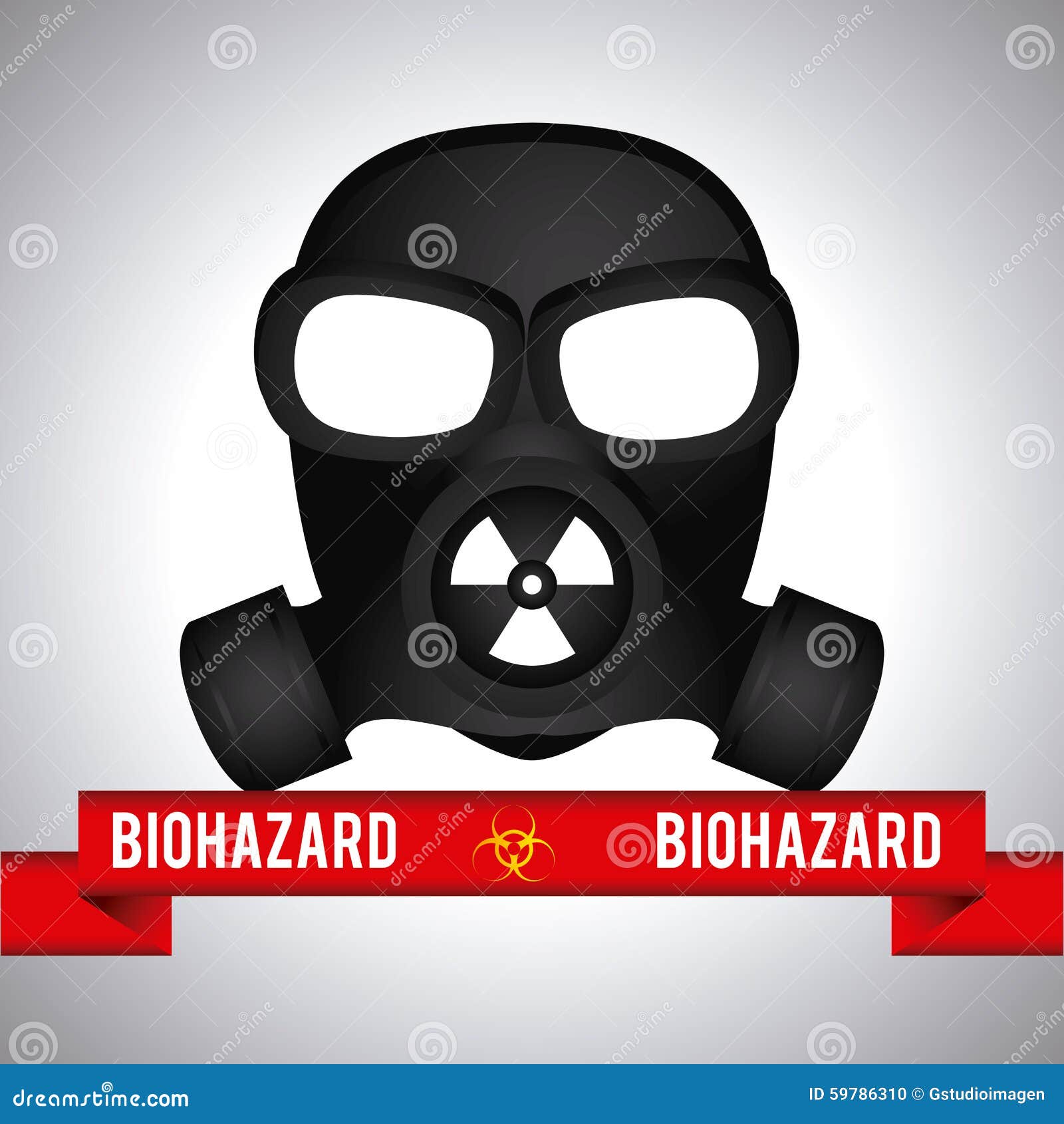 Danger advertising design. stock vector. Illustration of safety - 59786310