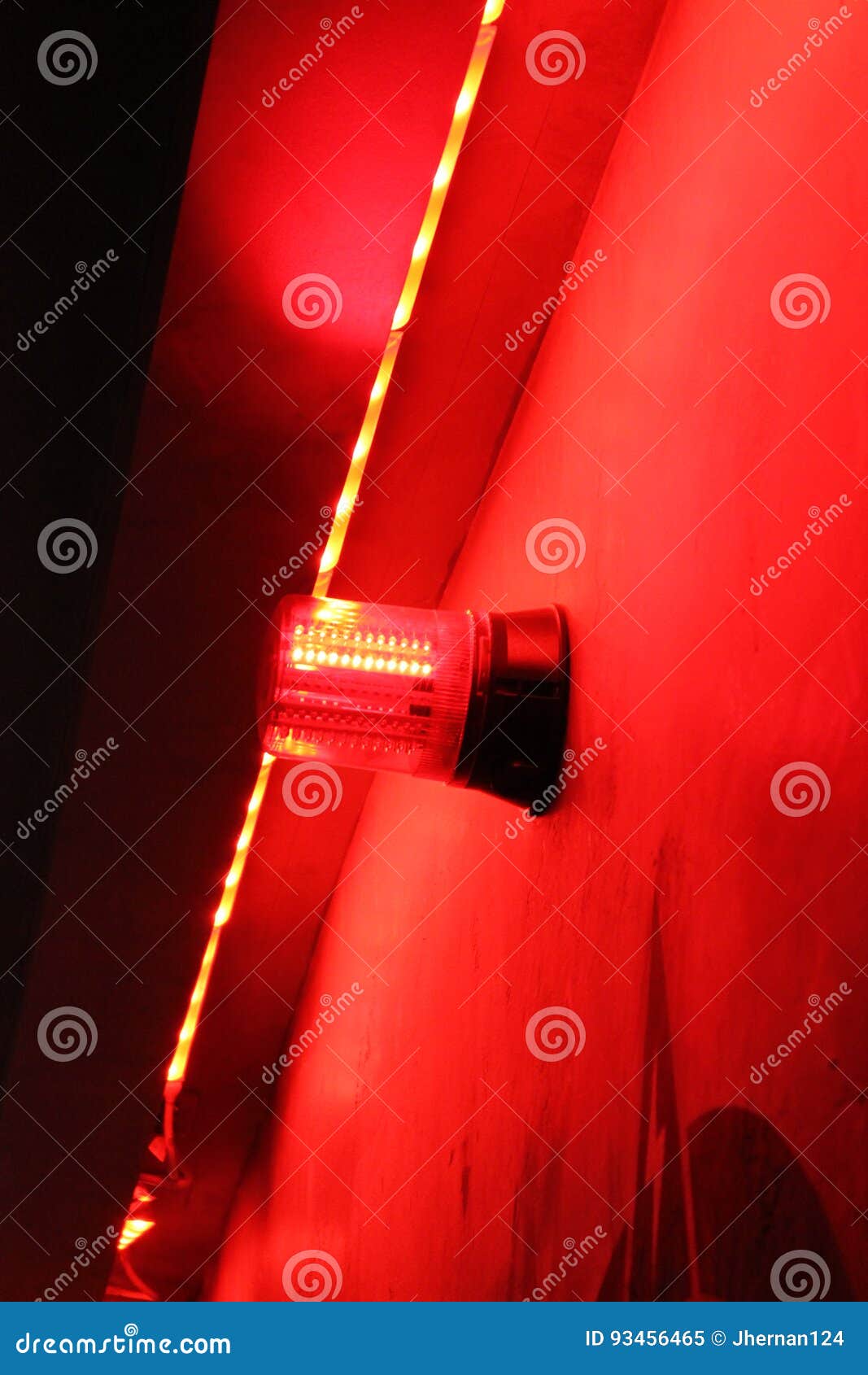 Danger alert light stock image. Image of alert, insurance - 93456465