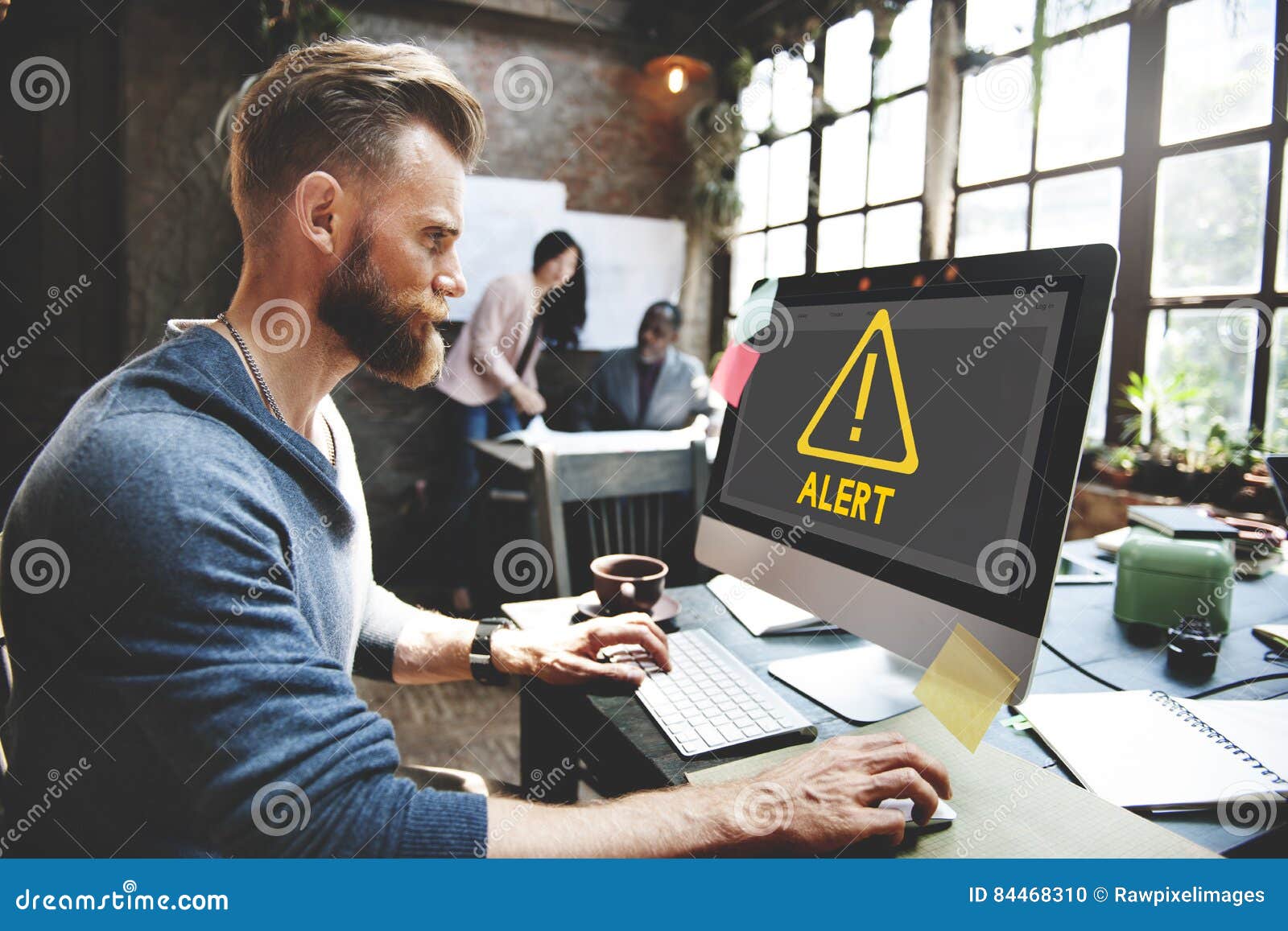 Danger Alert Warning Notification Beware Reminder Exclamation C Stock ...