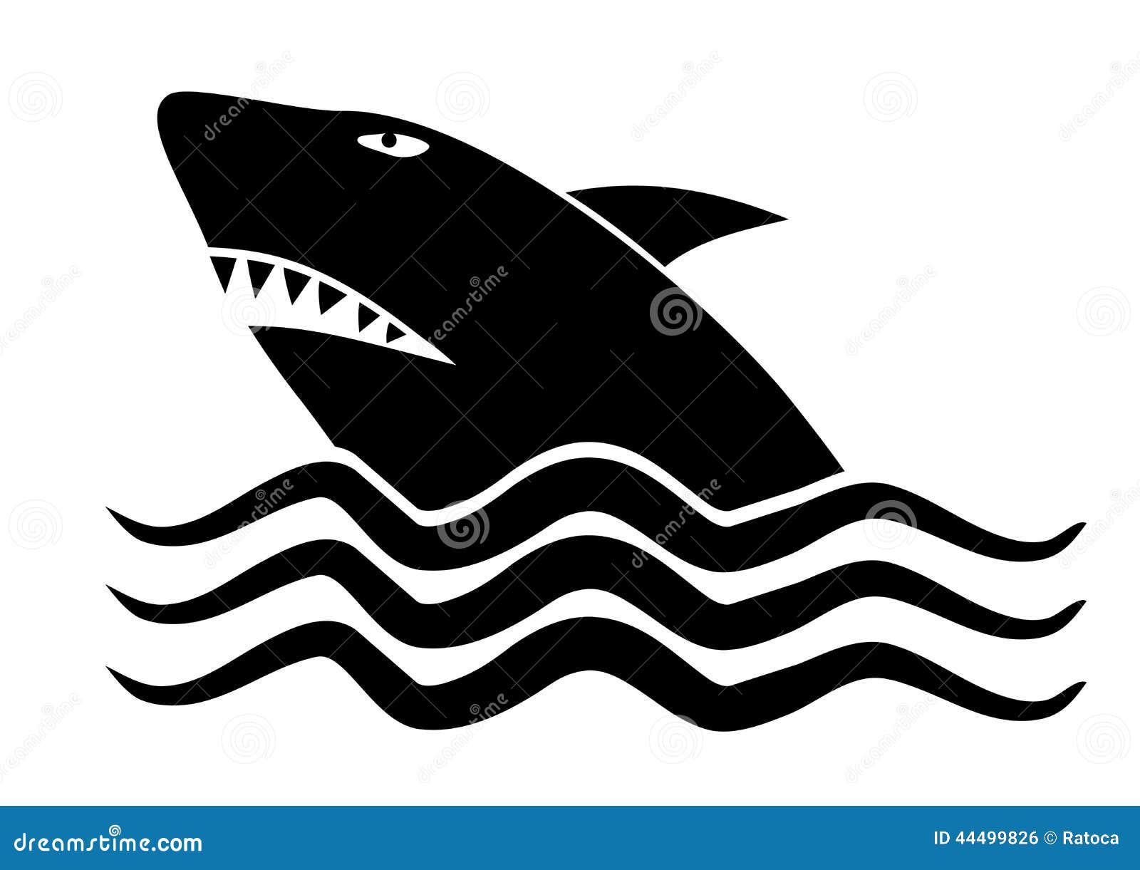 Danger animal stock vector. Illustration of predator - 44499826