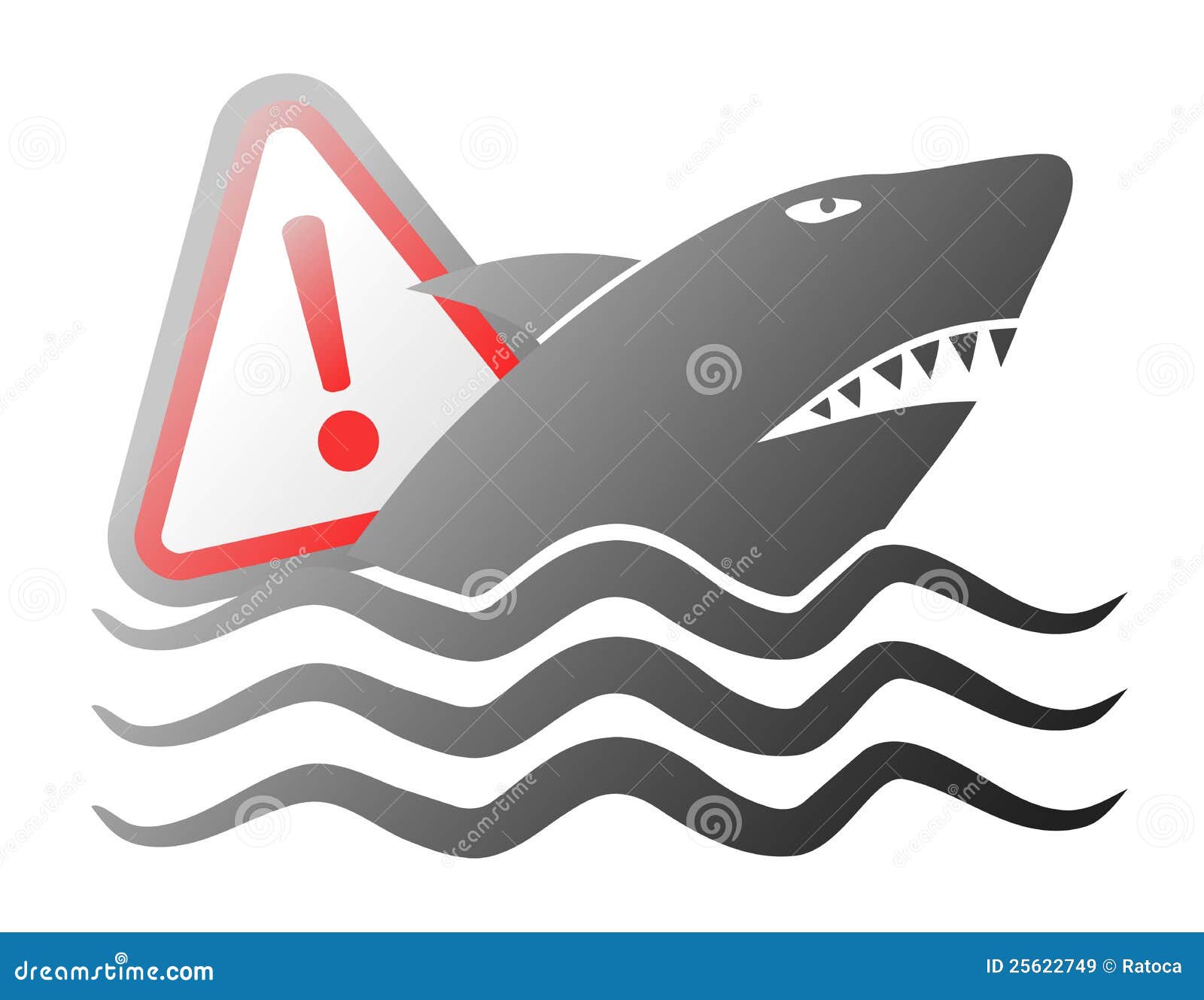 Danger attack sign stock vector. Illustration of attacks - 25622749
