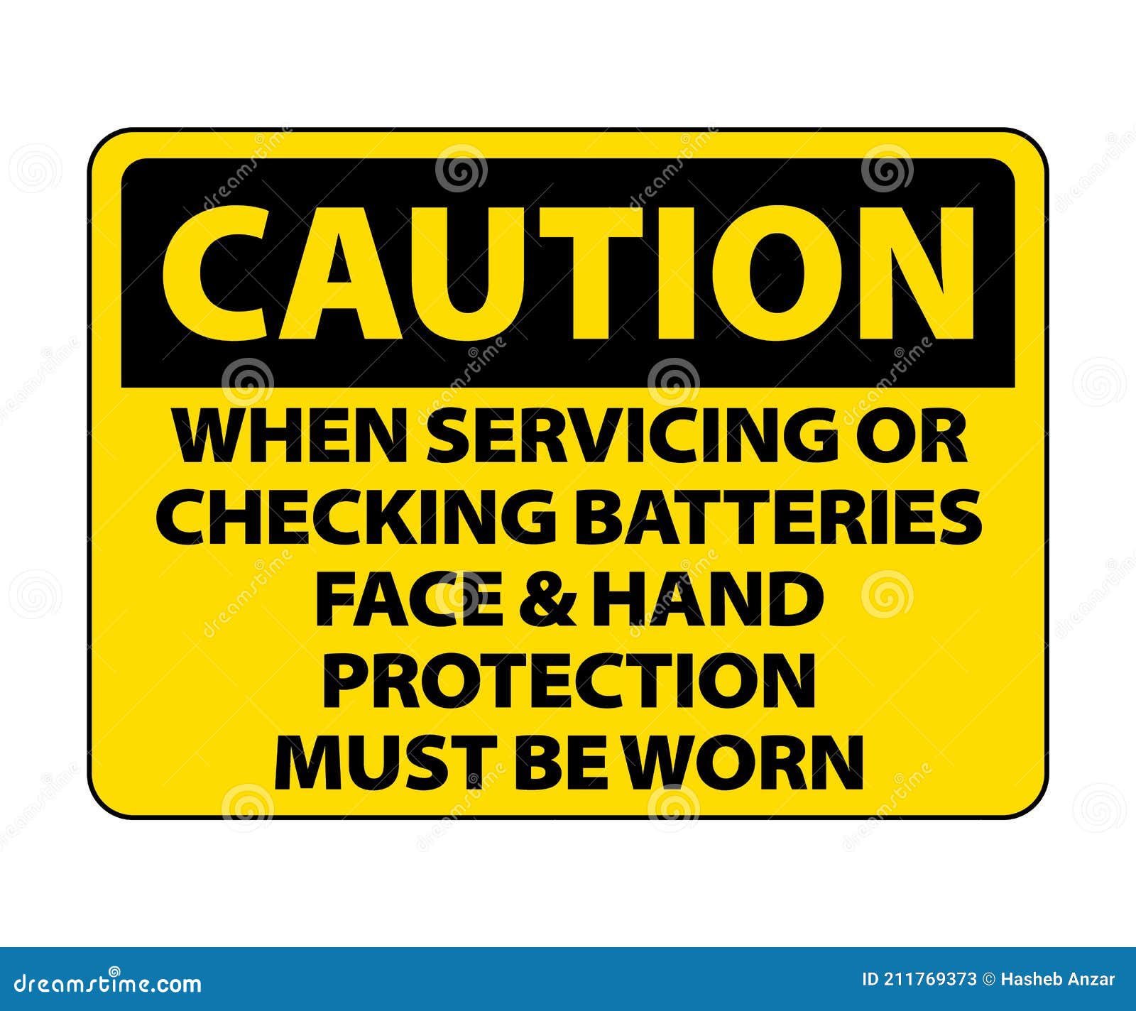 Danger Battery Acid Symbol Sign, Vector Illustration, Isolated On White ...