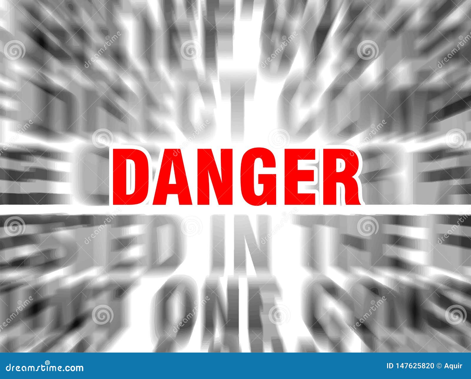 Danger stock vector. Illustration of notice, topic, sign - 147625820