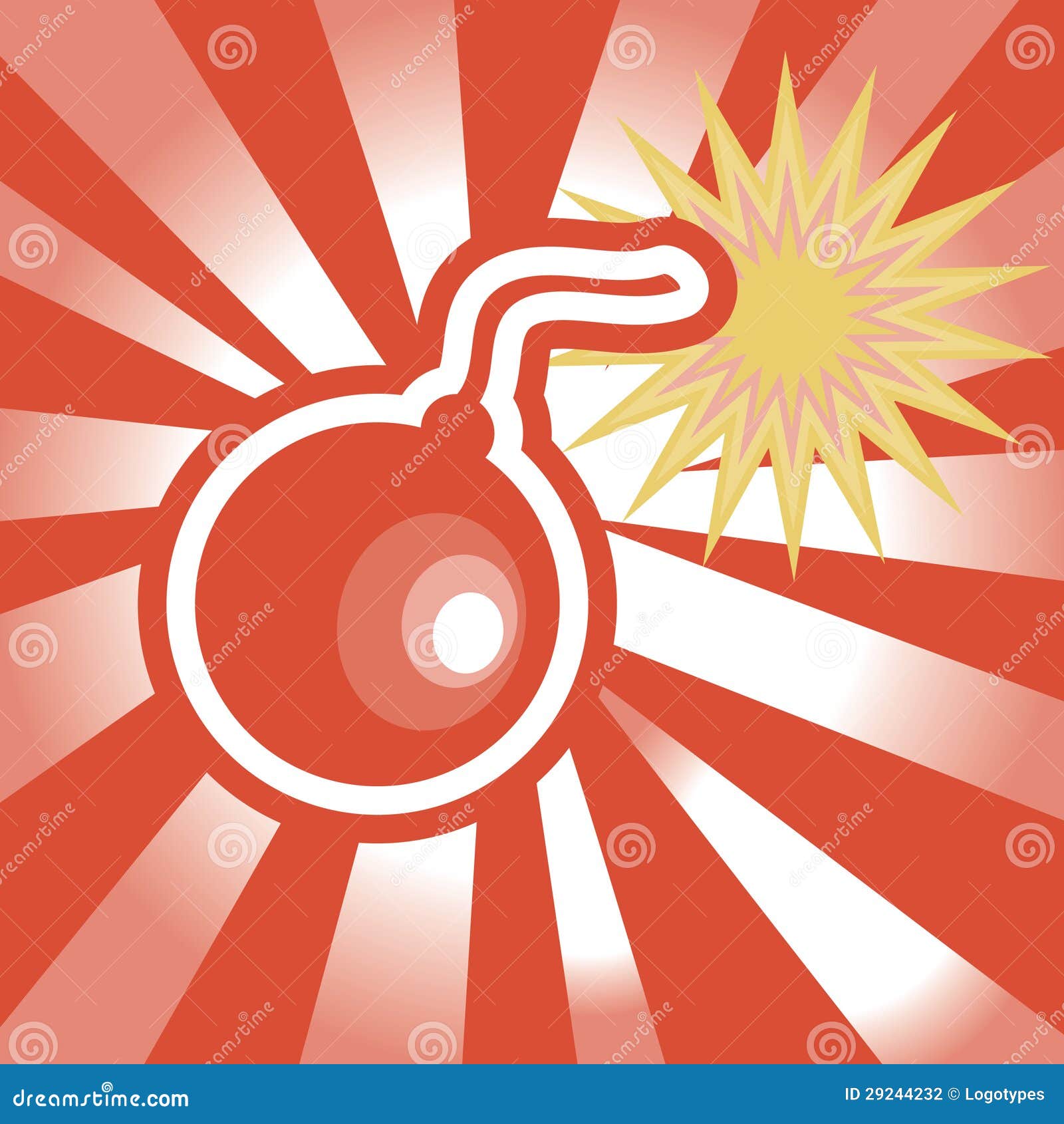 Danger Bomb Explosion Royalty-Free Stock Image | CartoonDealer.com ...