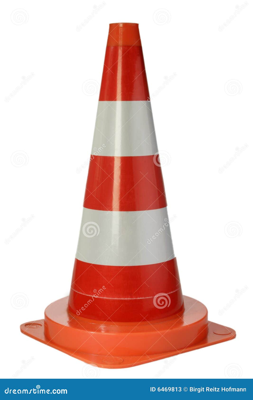 Danger cone stock image. Image of security, object, accident - 6469813