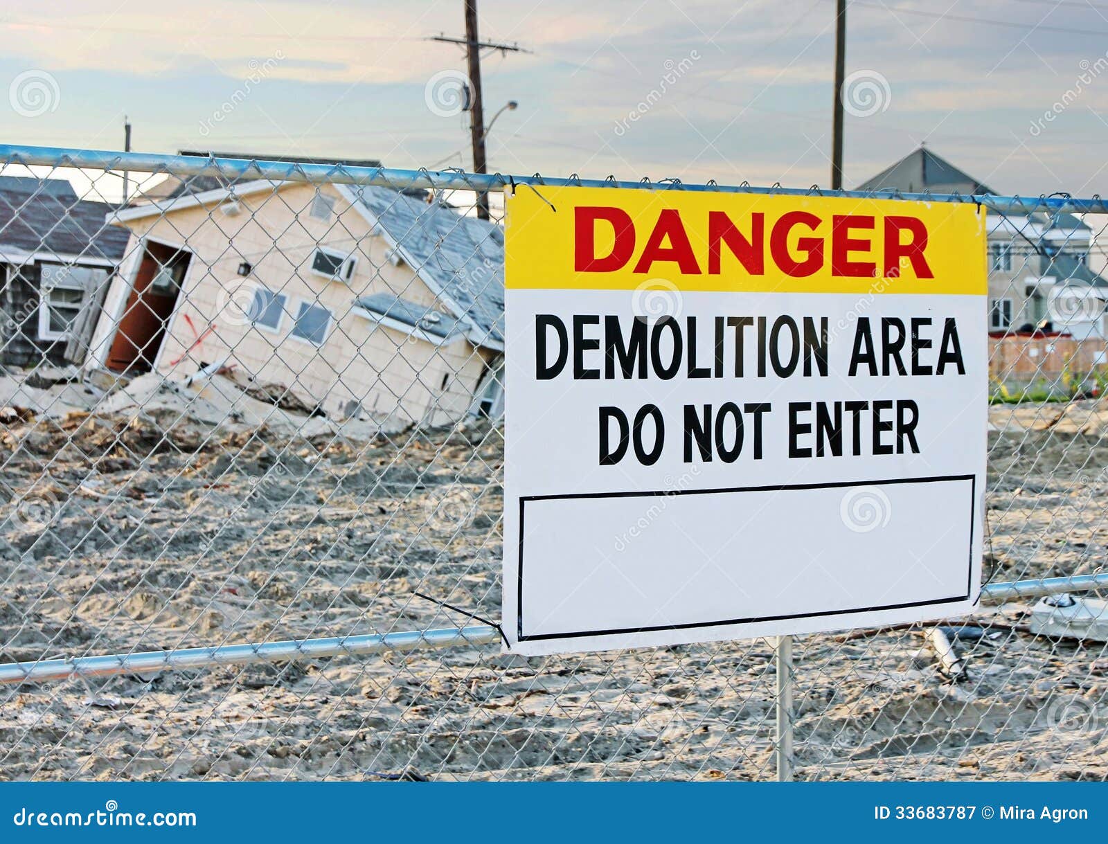 419 Danger Demolition Sign Stock Photos - Free & Royalty-Free Stock ...