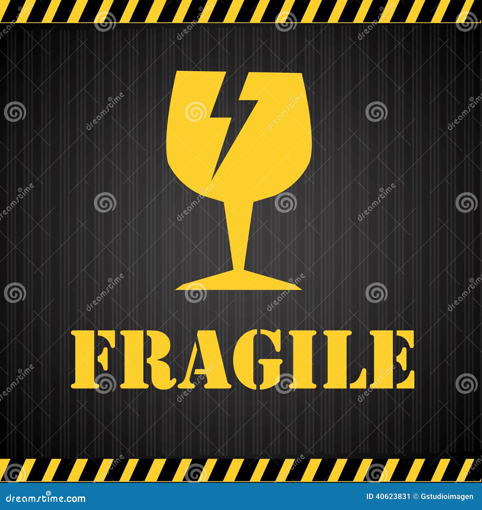 Danger design stock vector. Illustration of warning, security - 40623831