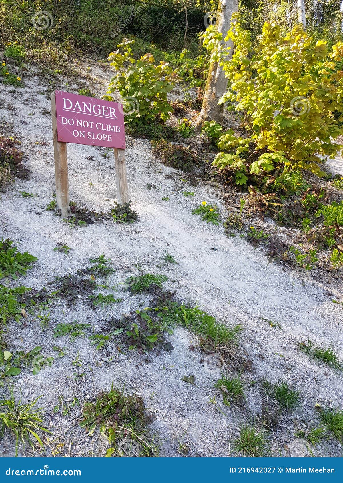 Danger Slope Stock Photo | CartoonDealer.com #7274904