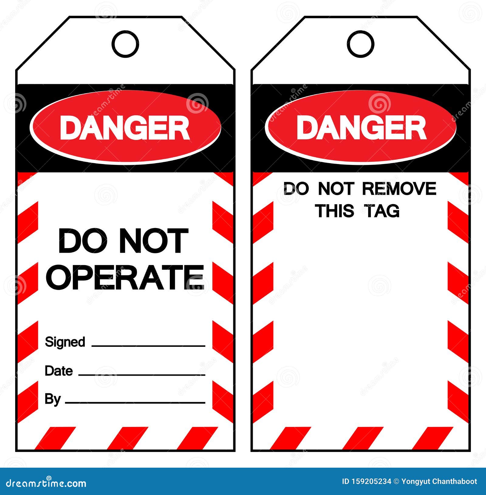 Danger Do Not Operate Symbol Sign, Vector Illustration, Isolated on ... Danger Do Not Operate Symbol Sign, Vector Illustration, Isolated on ...
