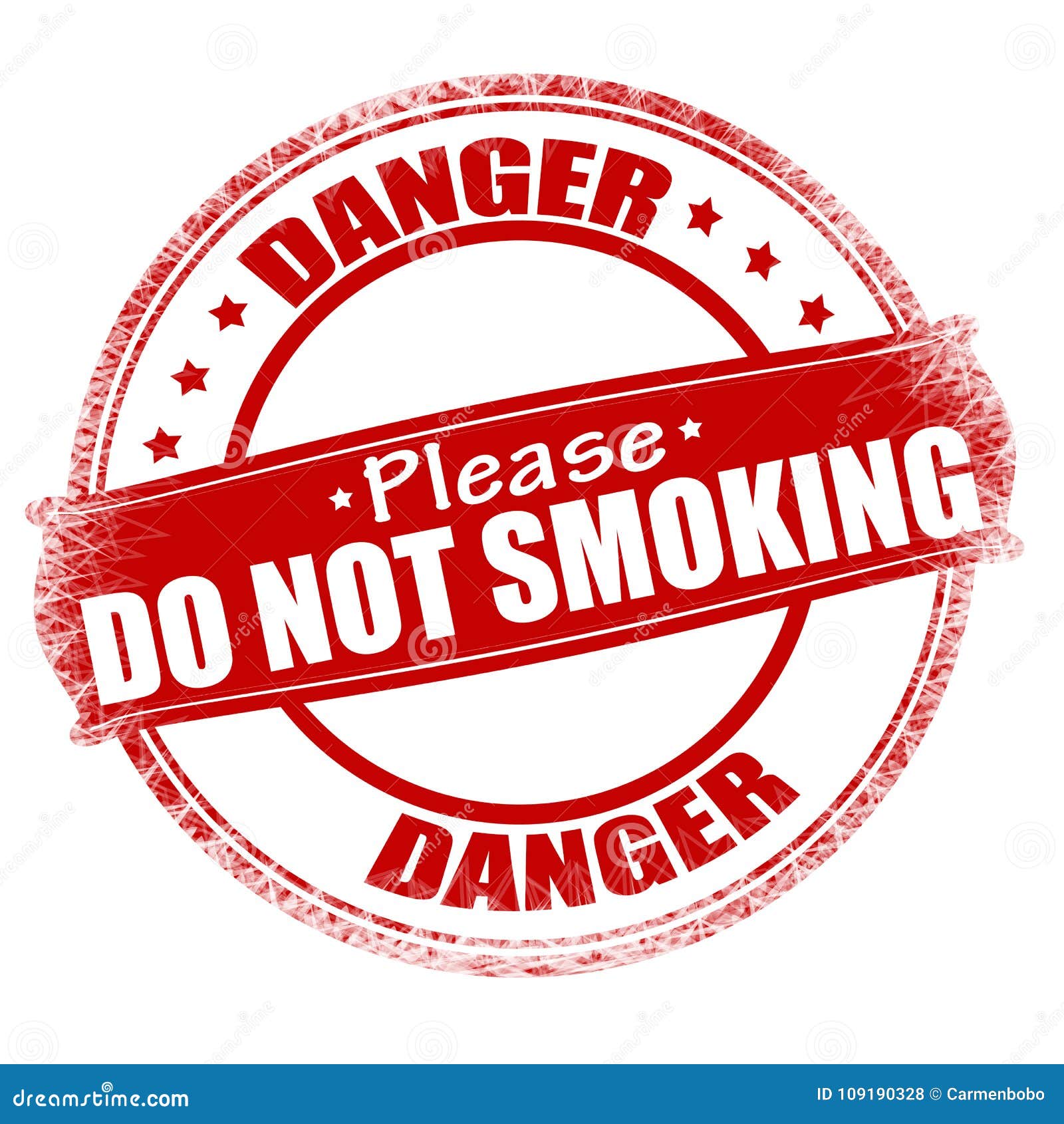 Danger do not smoking stock illustration. Illustration of stamp - 109190328