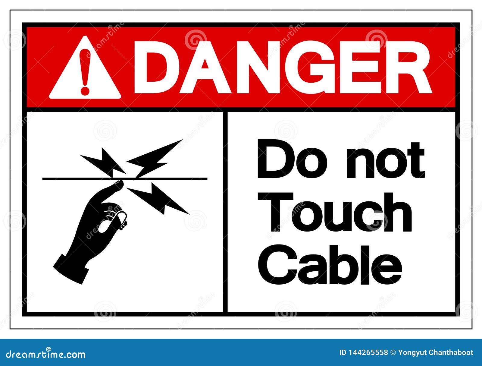 Danger Do Not Touch Wallpaper