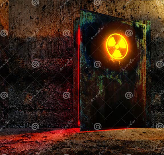 Danger door stock photo. Image of disaster, rusty, risk - 19468640