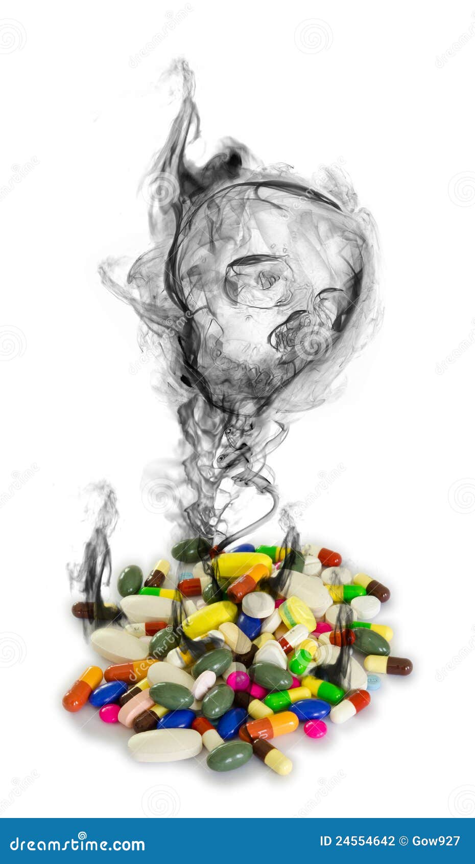 Danger from Drugs (isolated) 2 Stock Photo - Image of disease, closeup ...