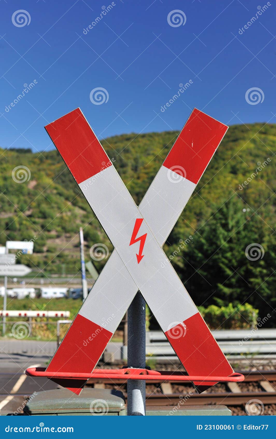Train barrier stock image. Image of shock, tools, background - 23100061