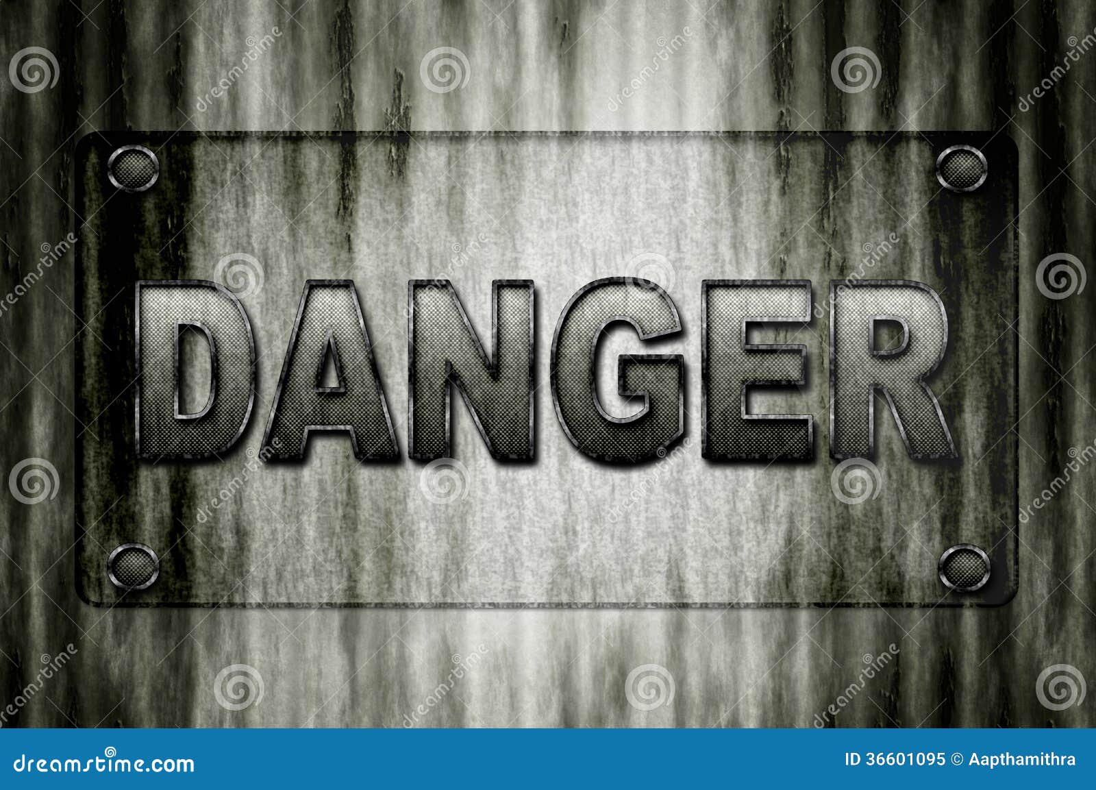 Danger glass board stock illustration. Illustration of patterned - 36601095