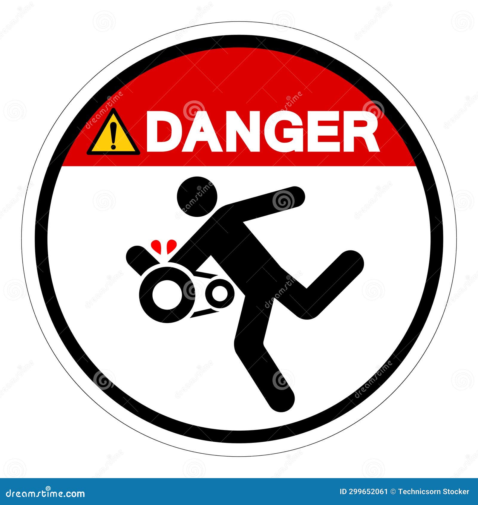 Danger Guard Remove Risk of Severe Injury Symbol Sign, Vector ...