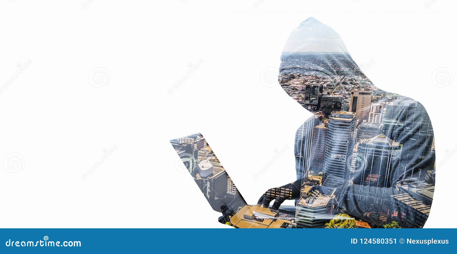 Danger of hack attack stock image. Image of cyber, concept - 124580351