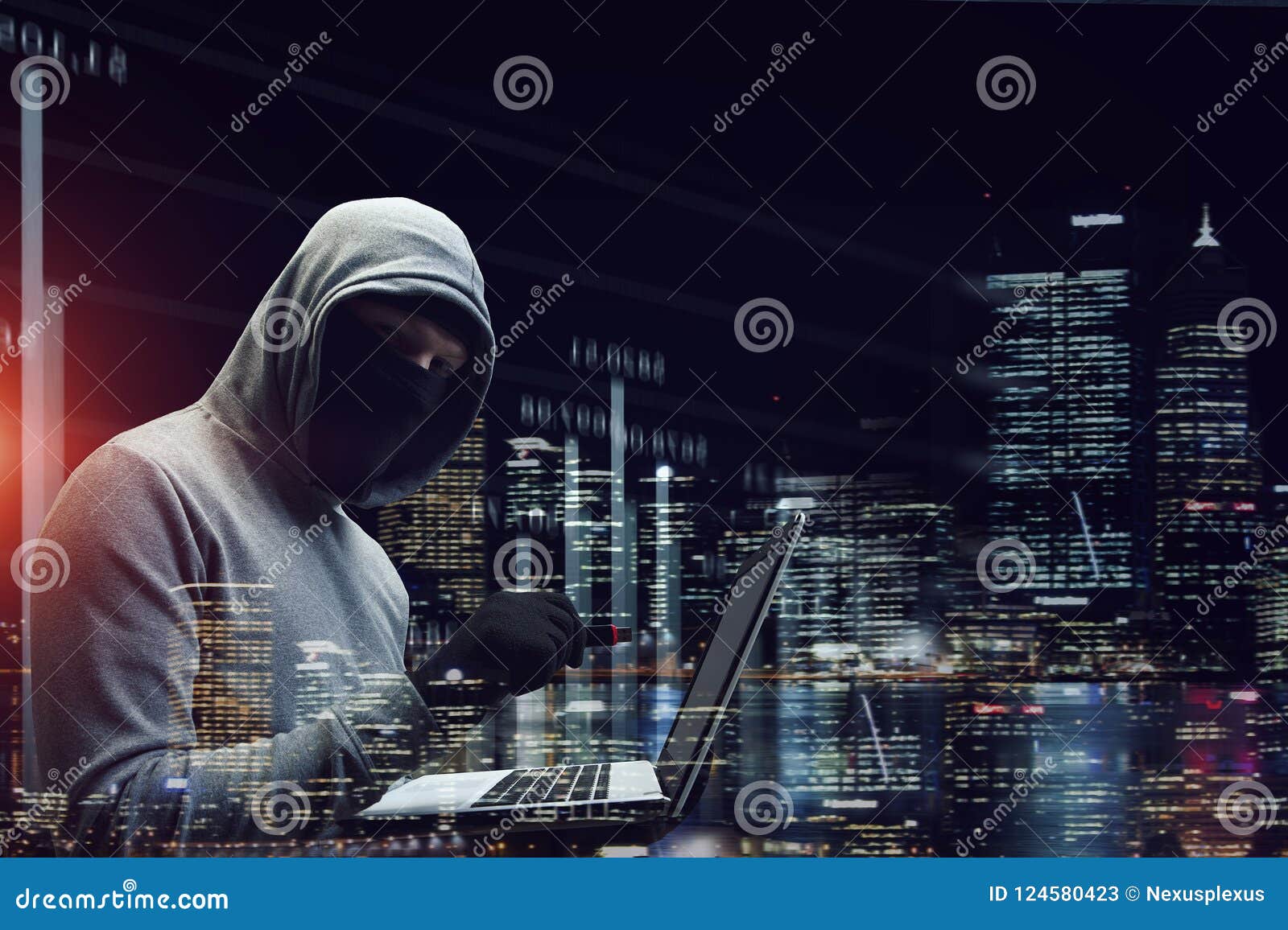 Danger of hack attack stock image. Image of hacker, attack - 124580423