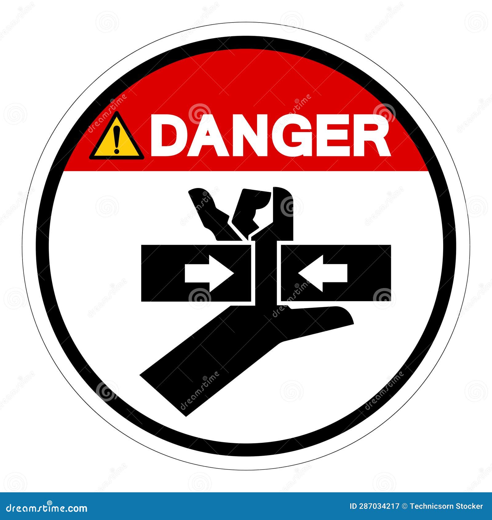 Danger Hand Abrasion Belt Drive Do Not Touch And Do Not Remove Guard ...