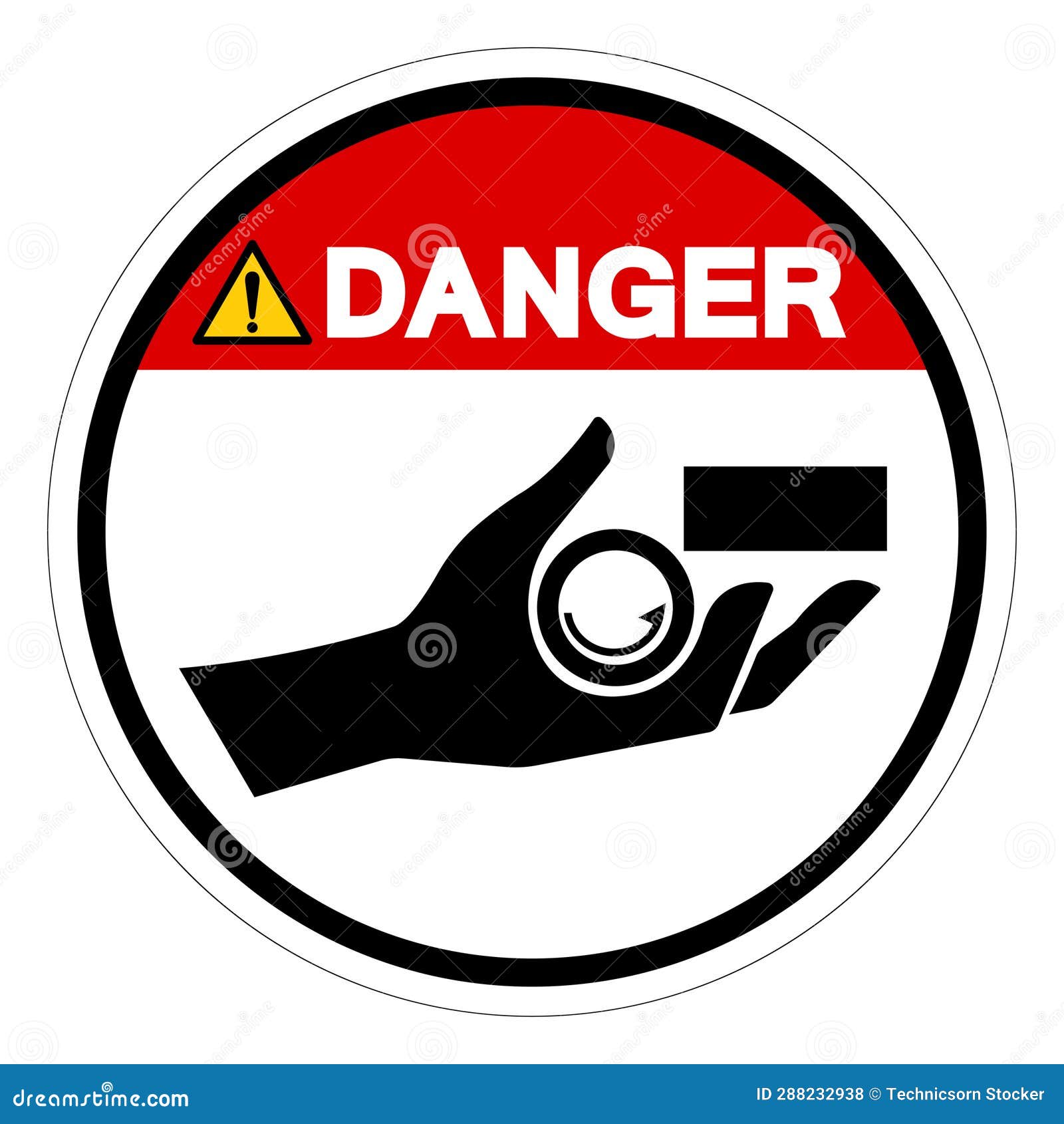 Danger Hand Abrasion Belt Drive Do Not Touch And Do Not Remove Guard ...