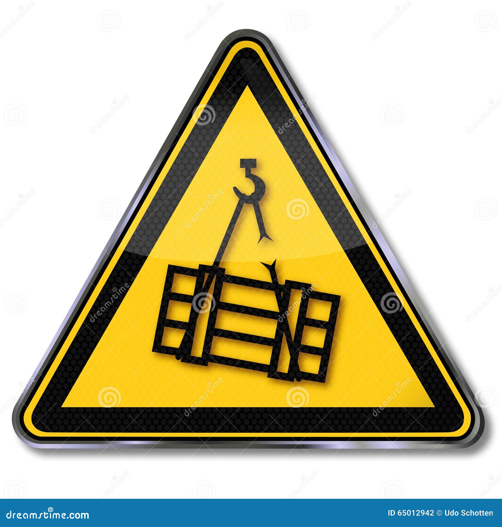 Caution Heavy Lifting Can Cause Injury Use Two Man Lift Symbol Sign ...