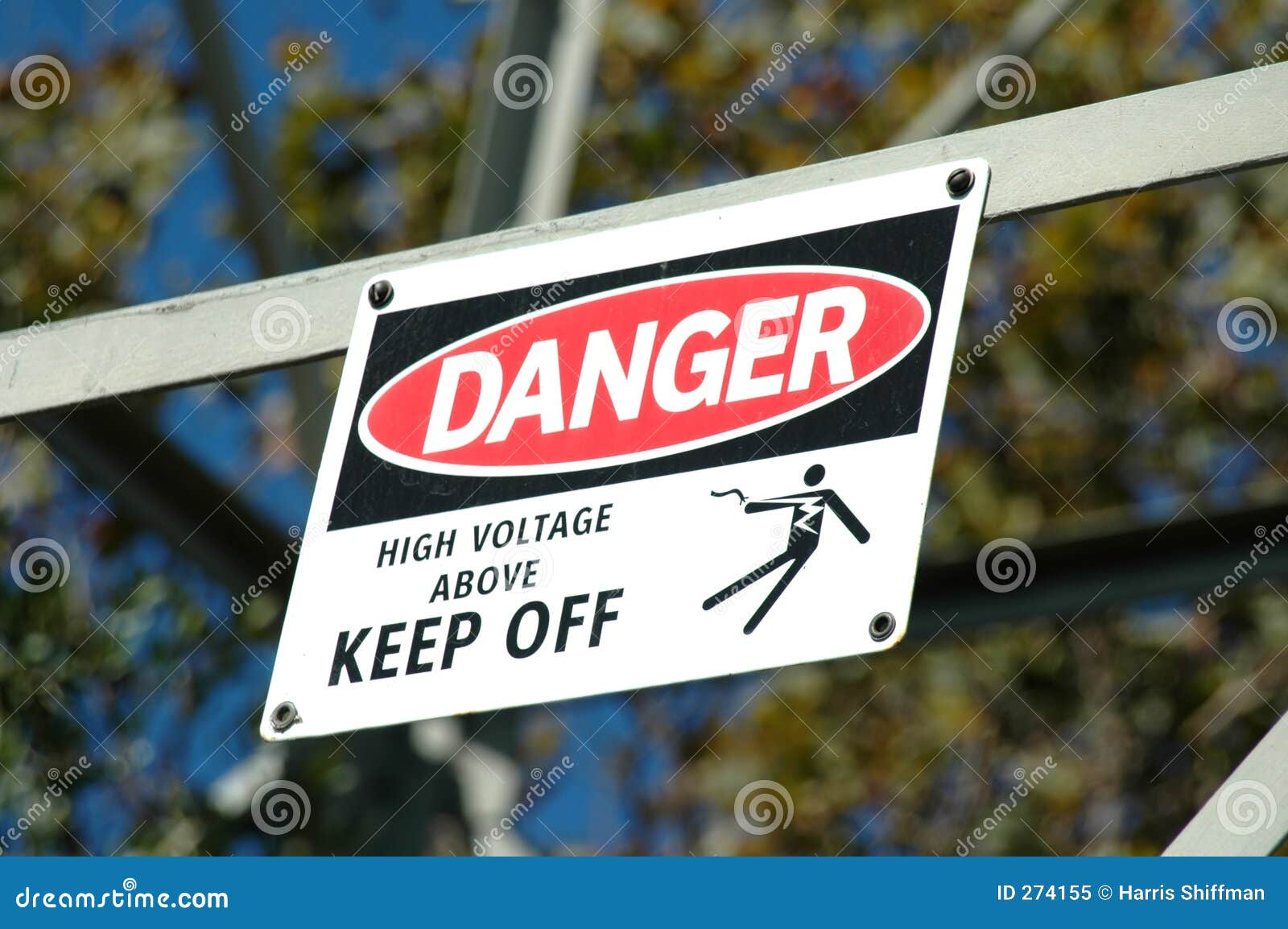 Danger - High Voltage stock image. Image of voltage, shock - 274155