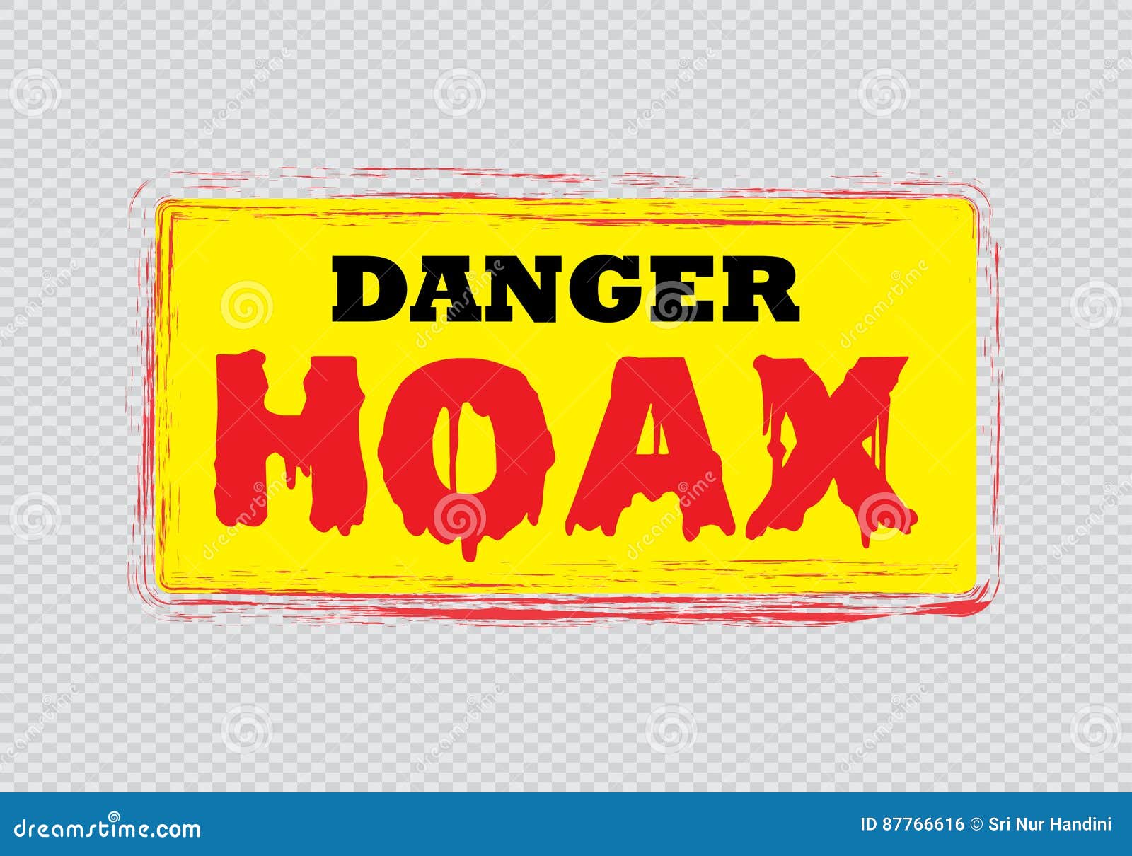 Hoax Sign Label Tag Vector Illustration | CartoonDealer.com #123486742