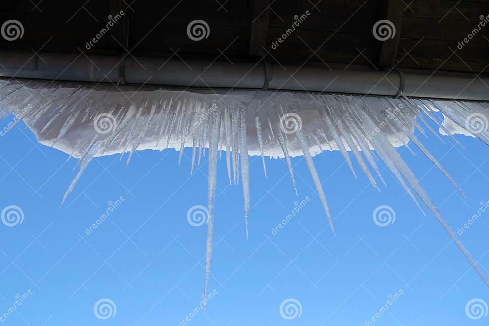 Danger icicles stock photo. Image of flatly, injury, isolation - 29493472