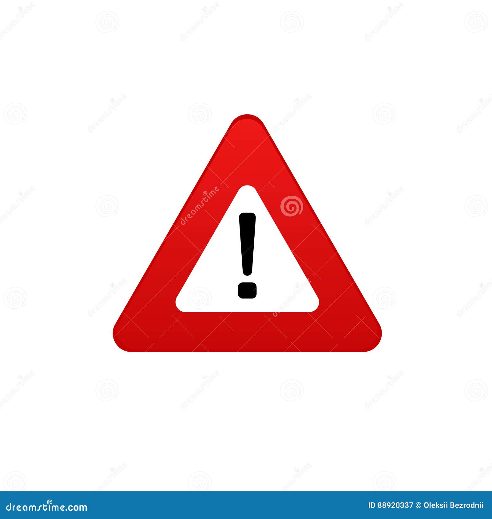 Danger Icon. Danger Sign Vector Symbol. Stop Sign Stock Vector ...