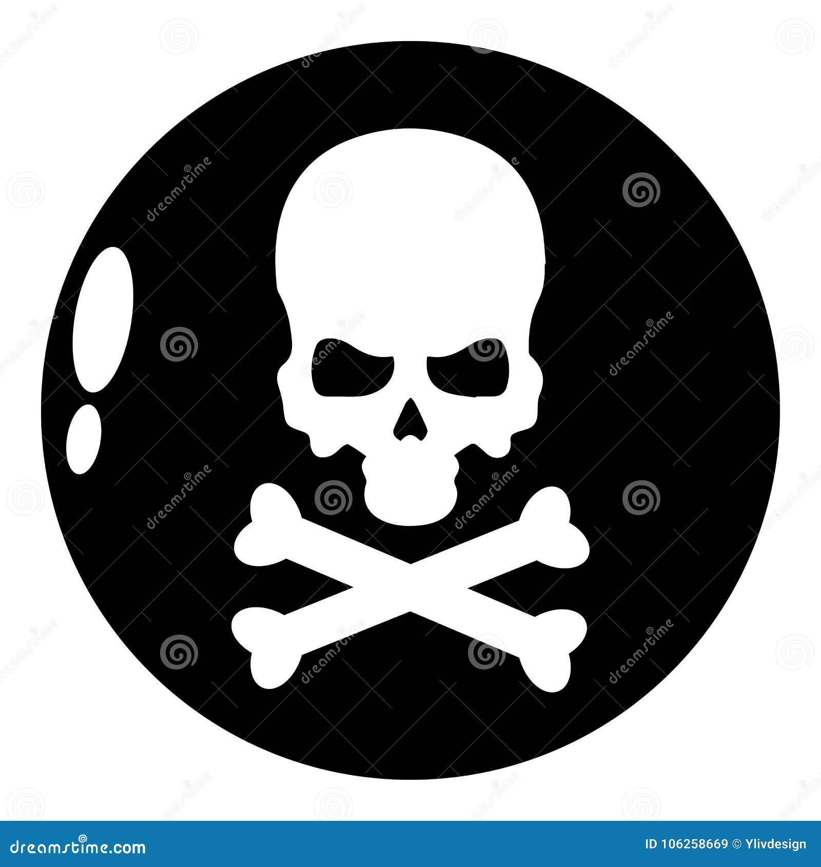 Danger Icon, Simple Black Style Stock Vector - Illustration of danger ...