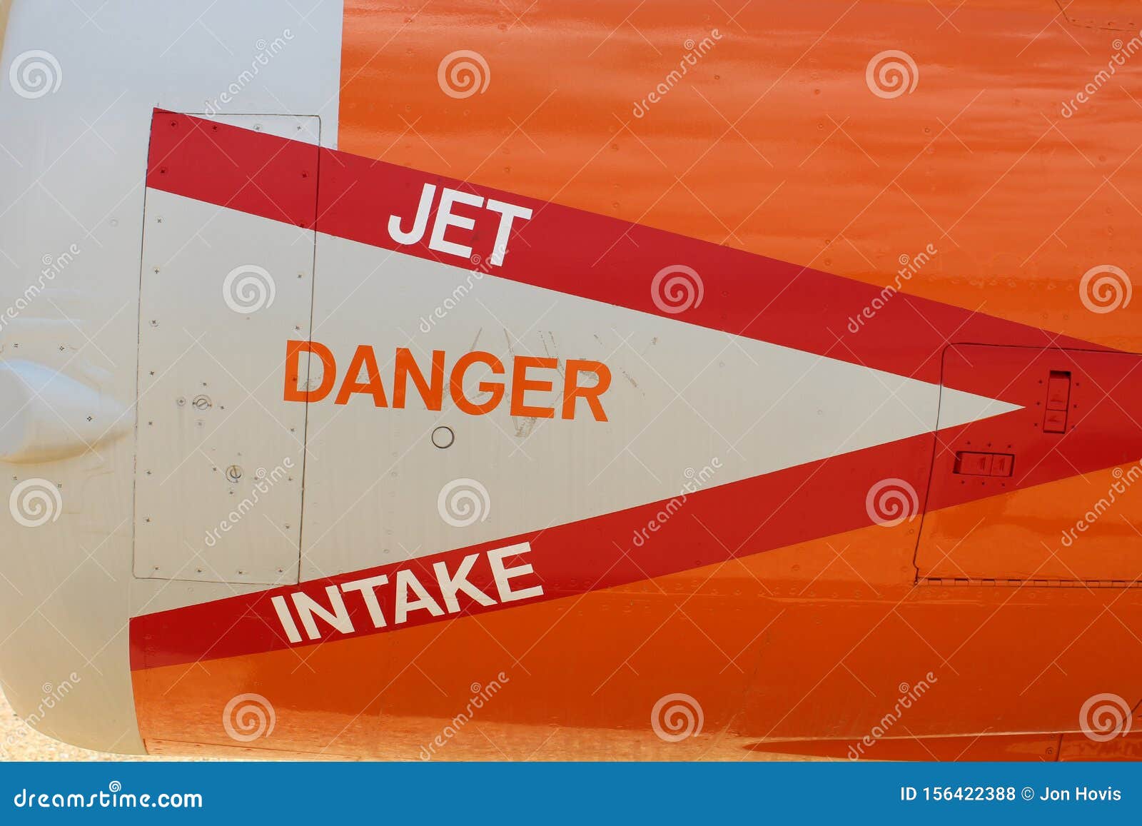 DANGER JET INTAKE Decal stockfoto. Bild von seeräuber - 156422388