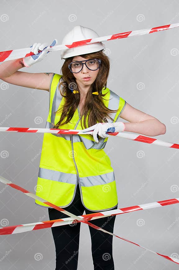 Danger ! Keep back stock photo. Image of danger, cute - 20767920