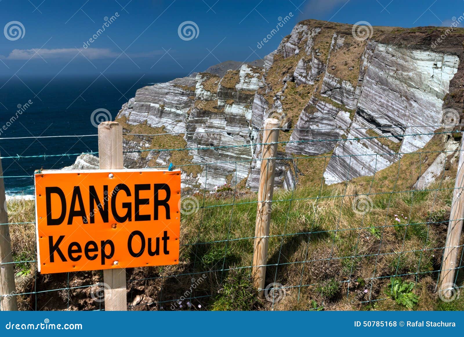 Danger Keep Out Sign stock photo. Image of information - 50785168