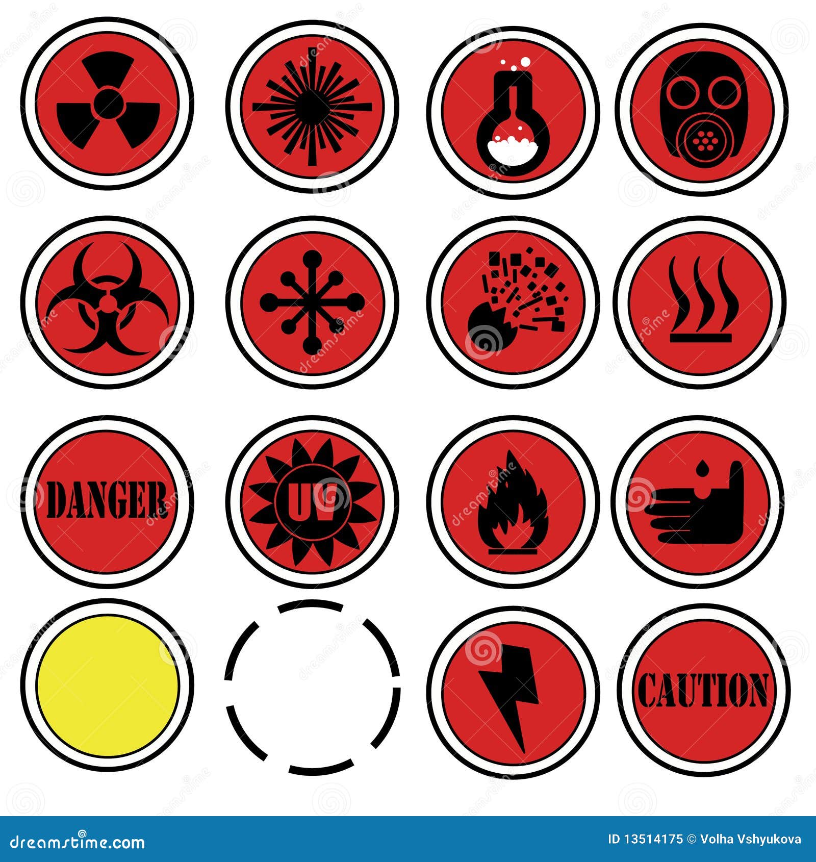 Danger lab icons stock vector. Illustration of healthcare - 13514175
