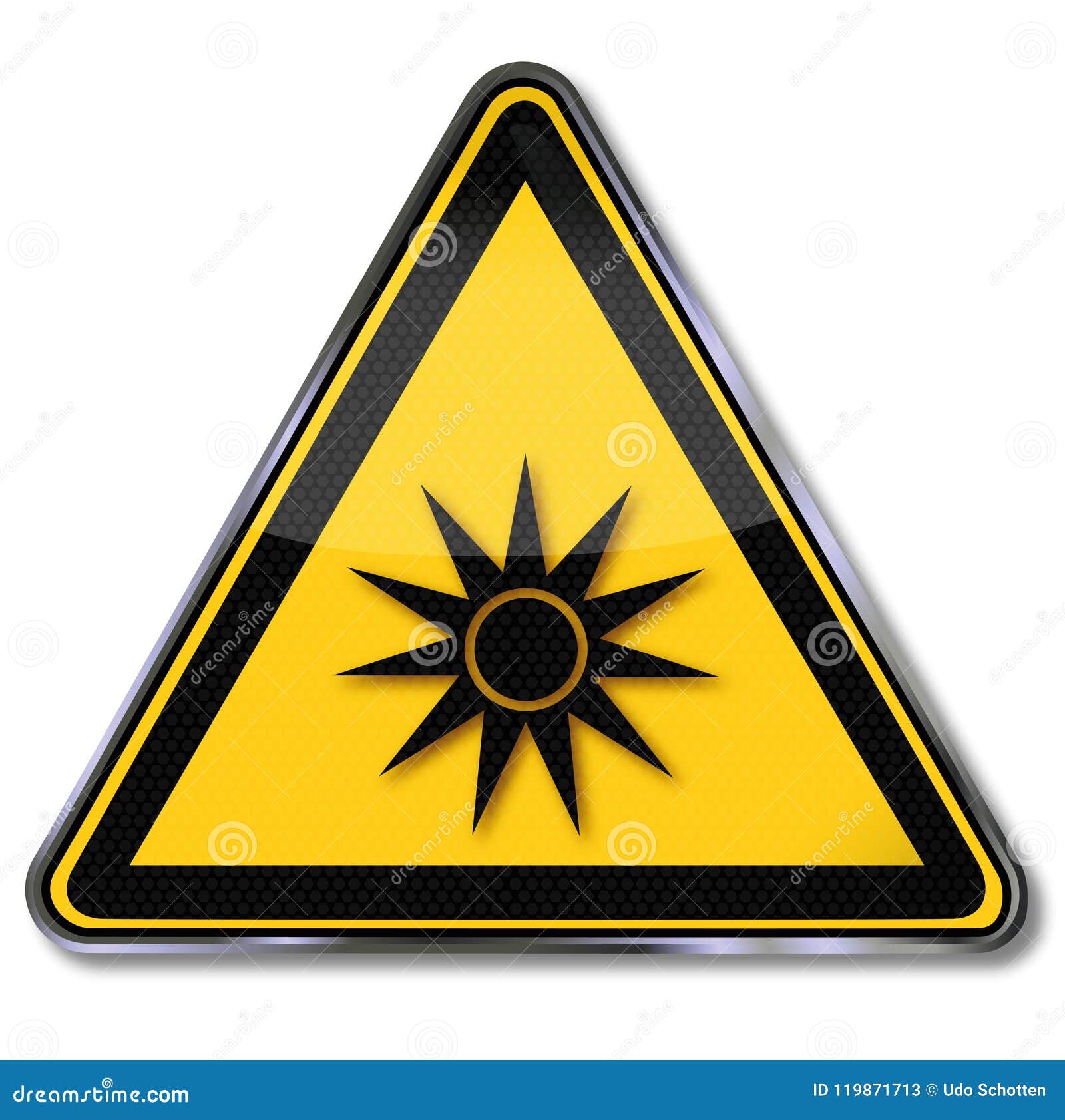 Danger Laser and Strong Light Stock Vector - Illustration of labels ...