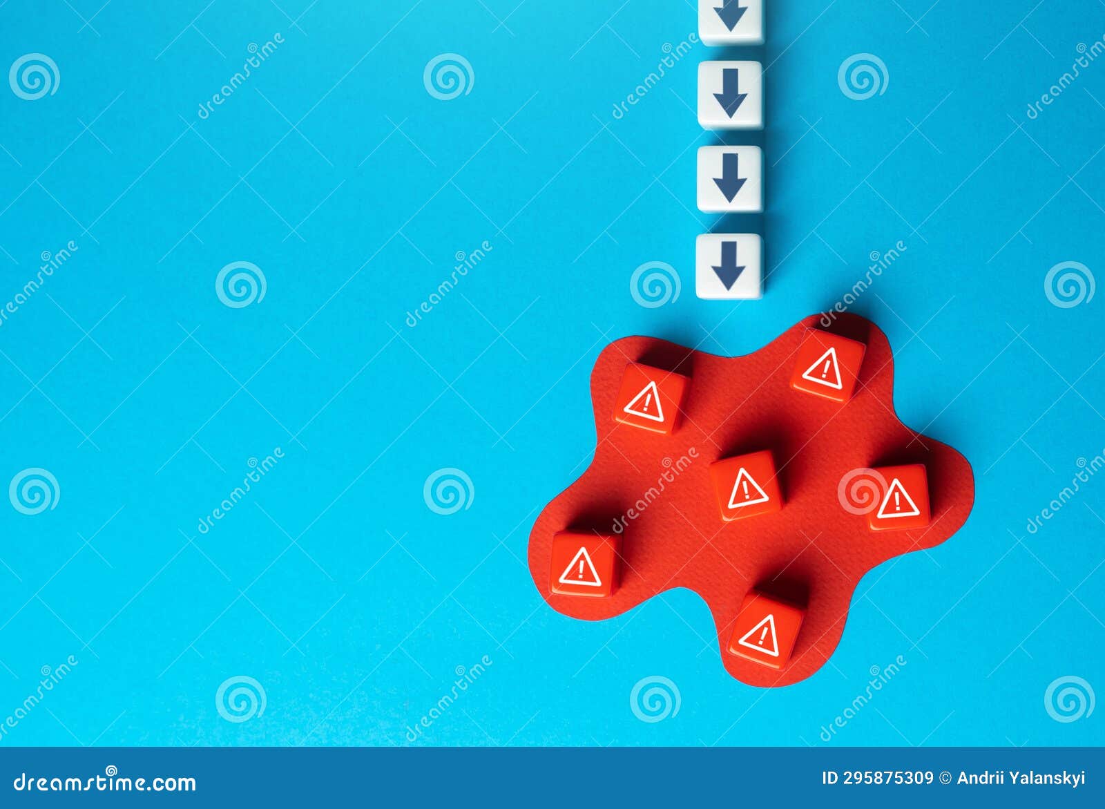 Danger Lies Ahead. Solve Problems, Eliminate Danger Stock Image - Image ...