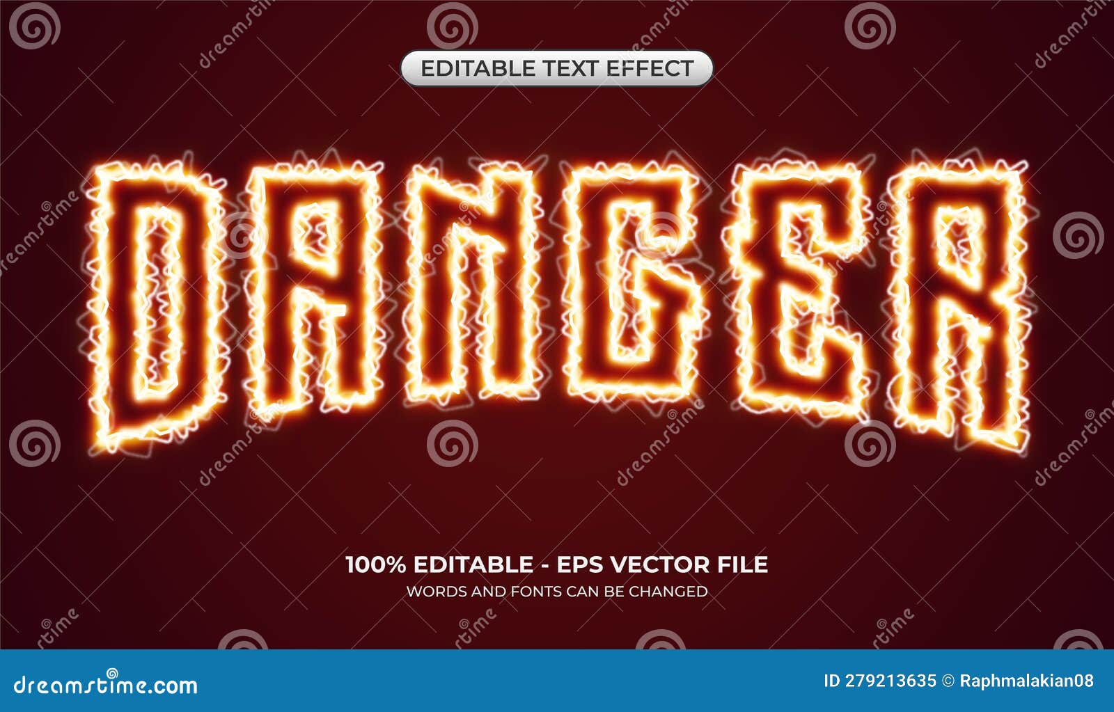 Lightning Text Box Stock Image | CartoonDealer.com #2527345