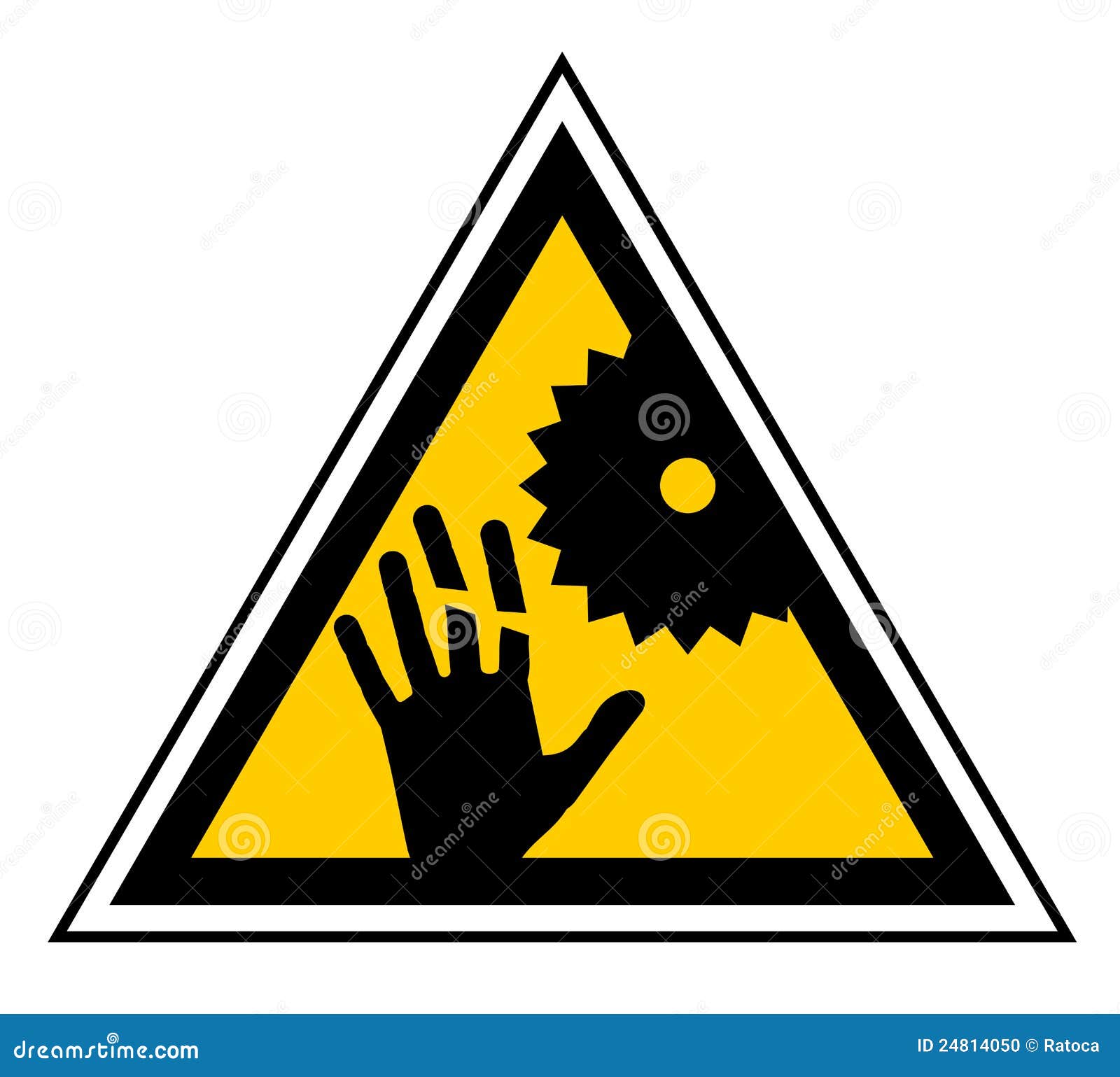 Danger machine sign stock vector. Illustration of sharpener - 24814050 Danger machine sign stock vector. Illustration of sharpener - 24814050