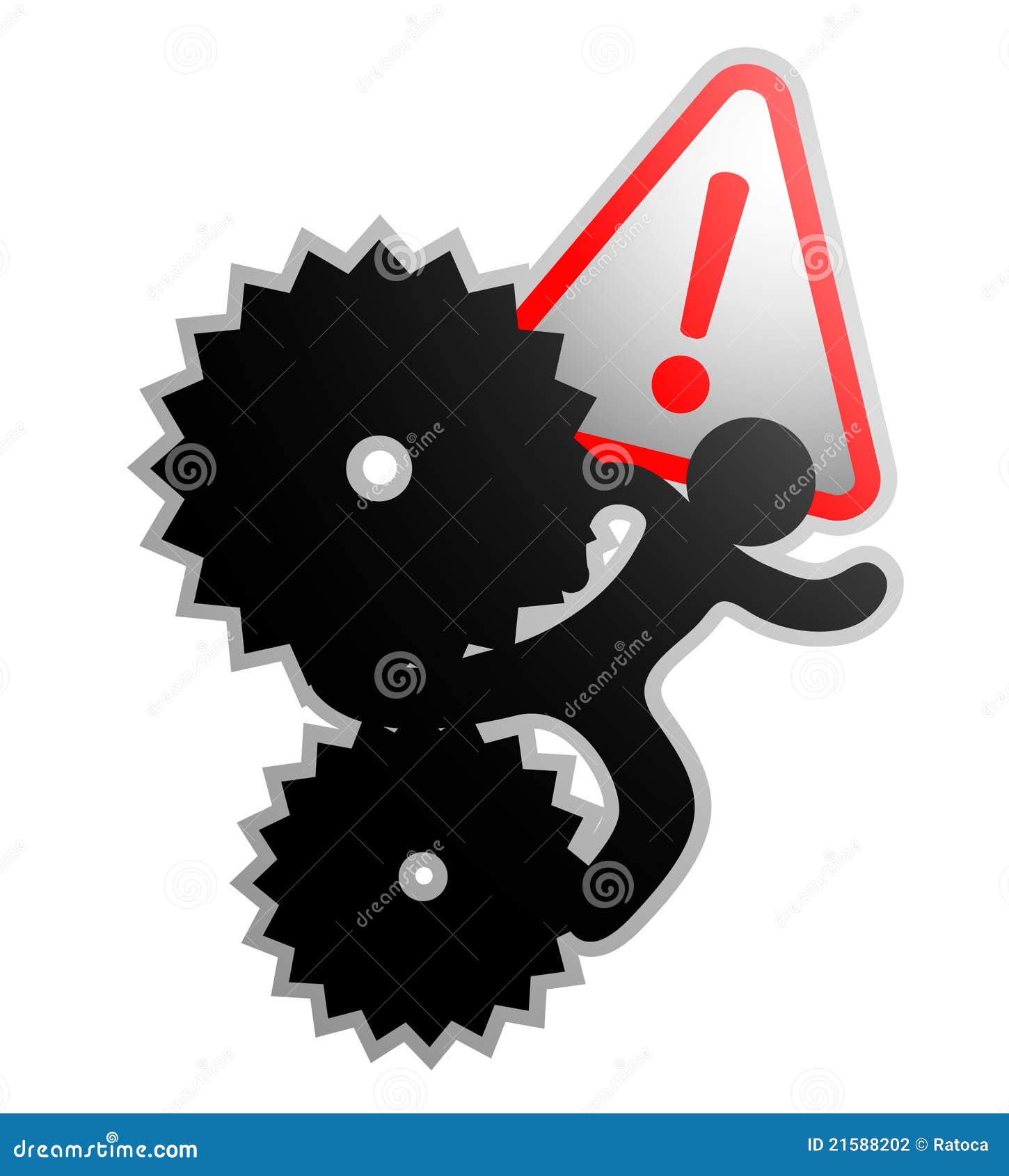 Danger Machinery Stock Photography - Image: 21588202