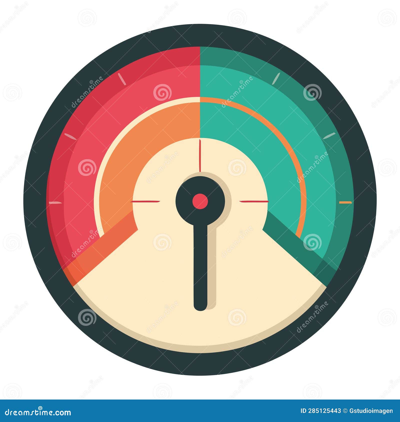 Danger meter design stock vector. Illustration of technology - 285125443