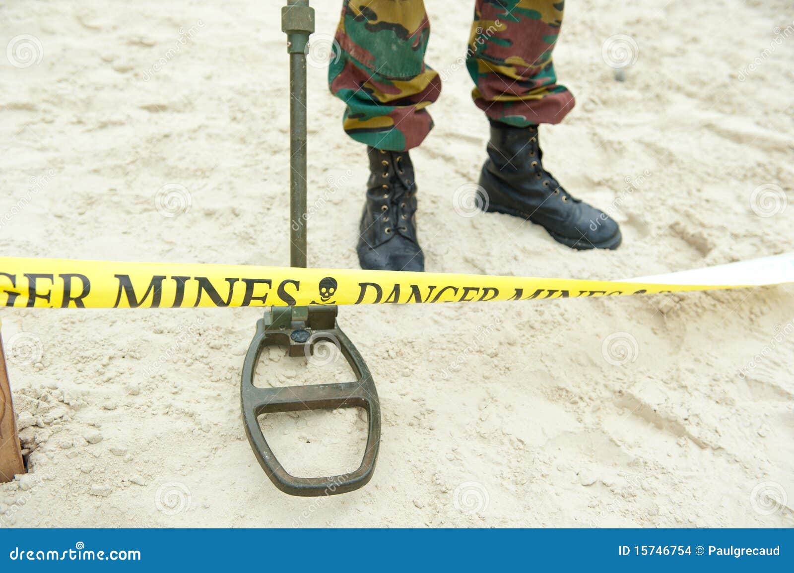 Danger mines stock photo. Image of personal, weapon, army - 15746754